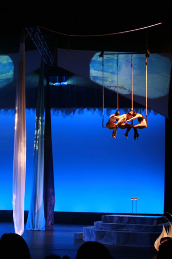 Triple Trapeze - Trix Circus - Your Safety is Our Business