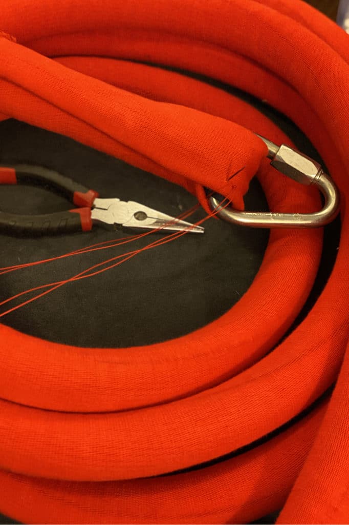 Corde Lisse - Aerial Rope - Trix Circus - Your Safety is Our Business