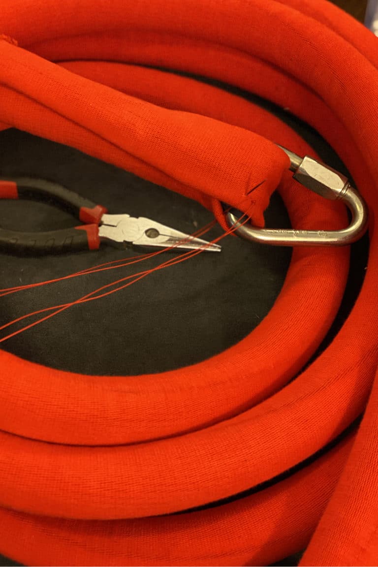 Corde Lisse - Aerial Rope - Trix Circus - Your Safety is Our Business