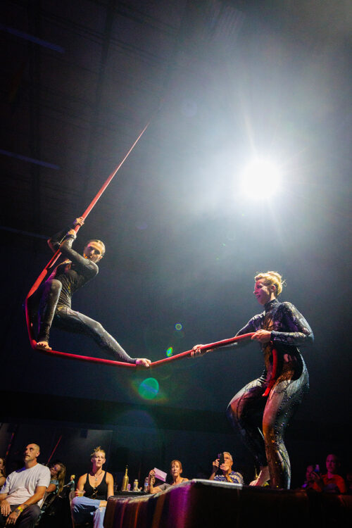 Corde Lisse - Aerial Rope - Trix Circus - Your Safety is Our Business
