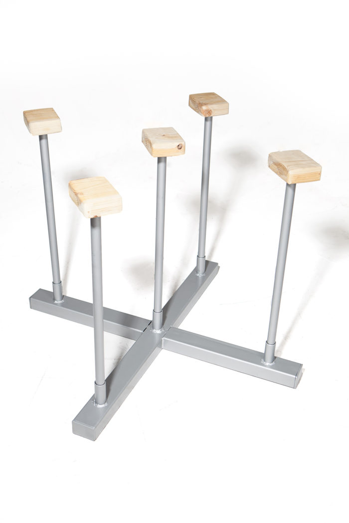 X Shaped Hand Balancing Stand - Trix Circus - Your Safety is Our Business