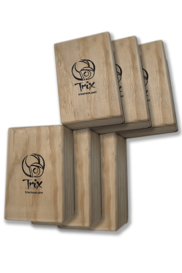 Individual Handstand Blocks - Trix Circus - Your Safety is Our Business