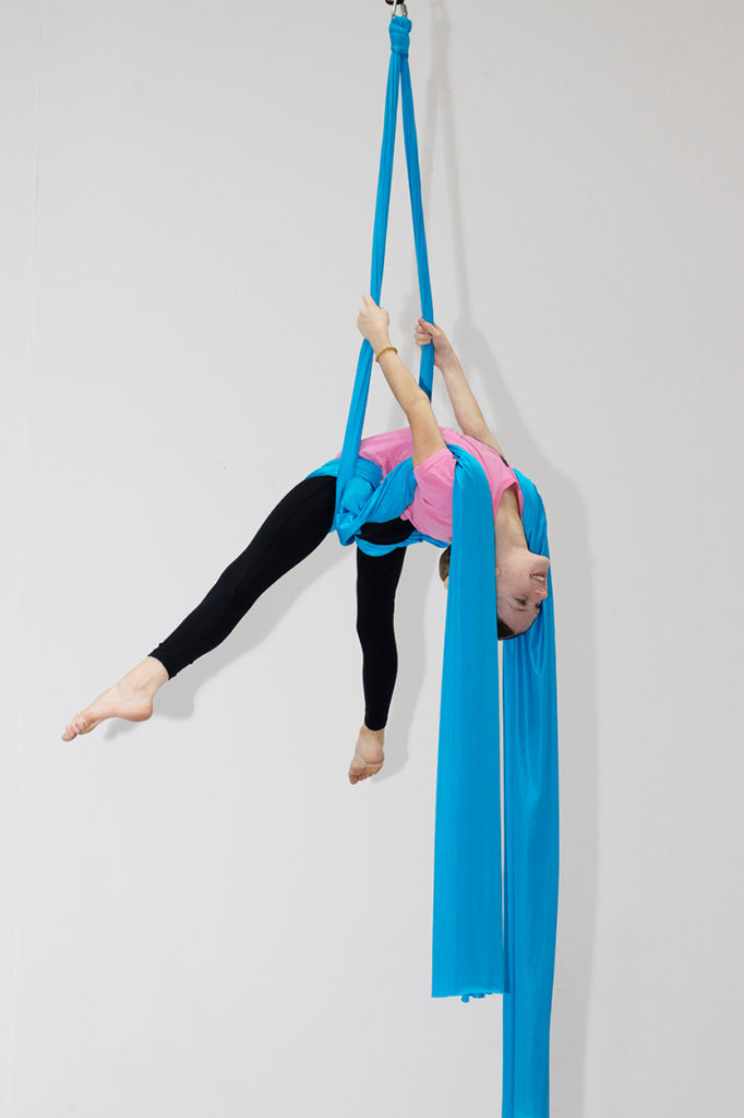 Kids Aerial Silks - Trix Circus - Your Safety is Our Business