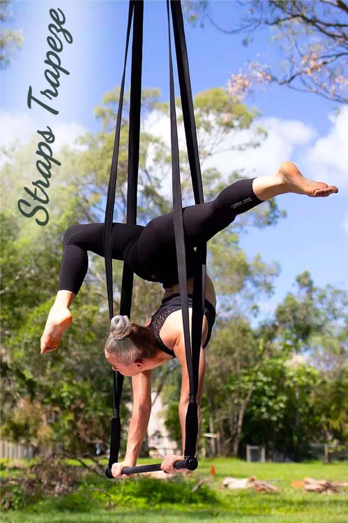 Straps Trapeze - Padded or Sliding - Trix Circus