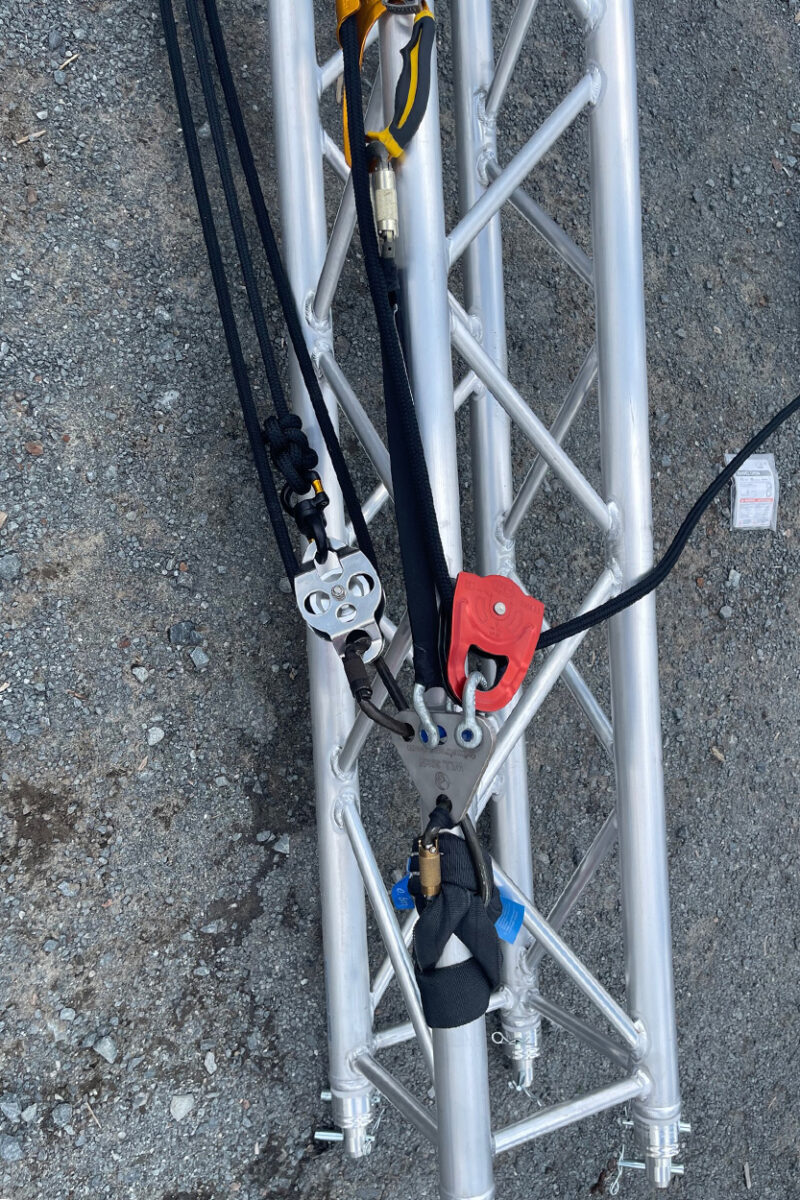 4:1 Mechanical Advantage Pulley System - Trix Circus - Your Safety Is ...