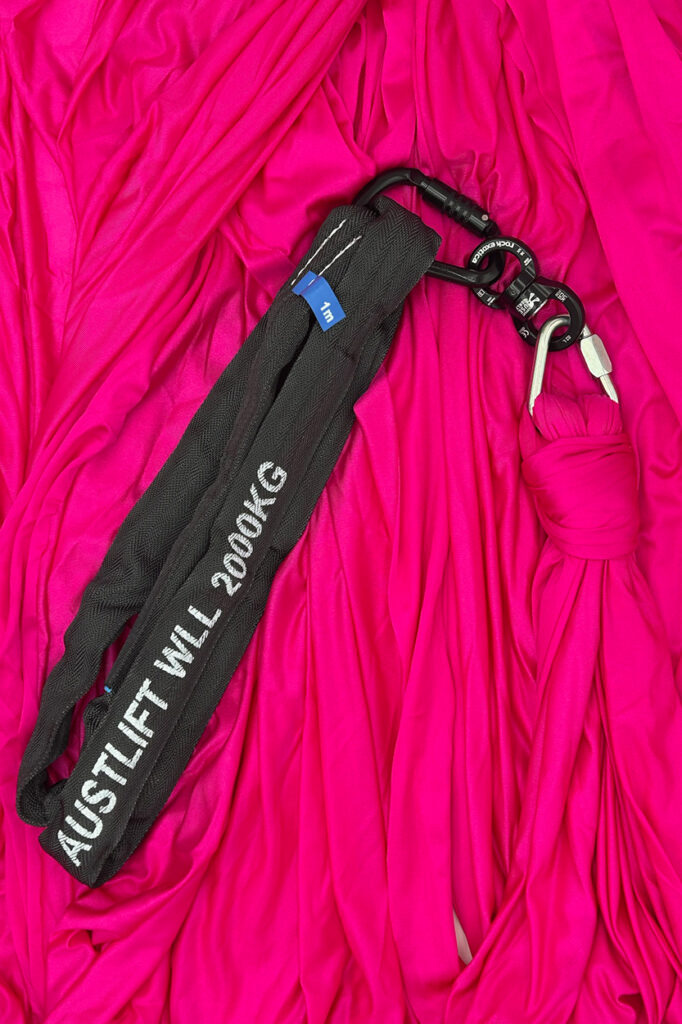 Kids Aerial Silks Complete Set - Trix Circus - Your Safety is Our Business