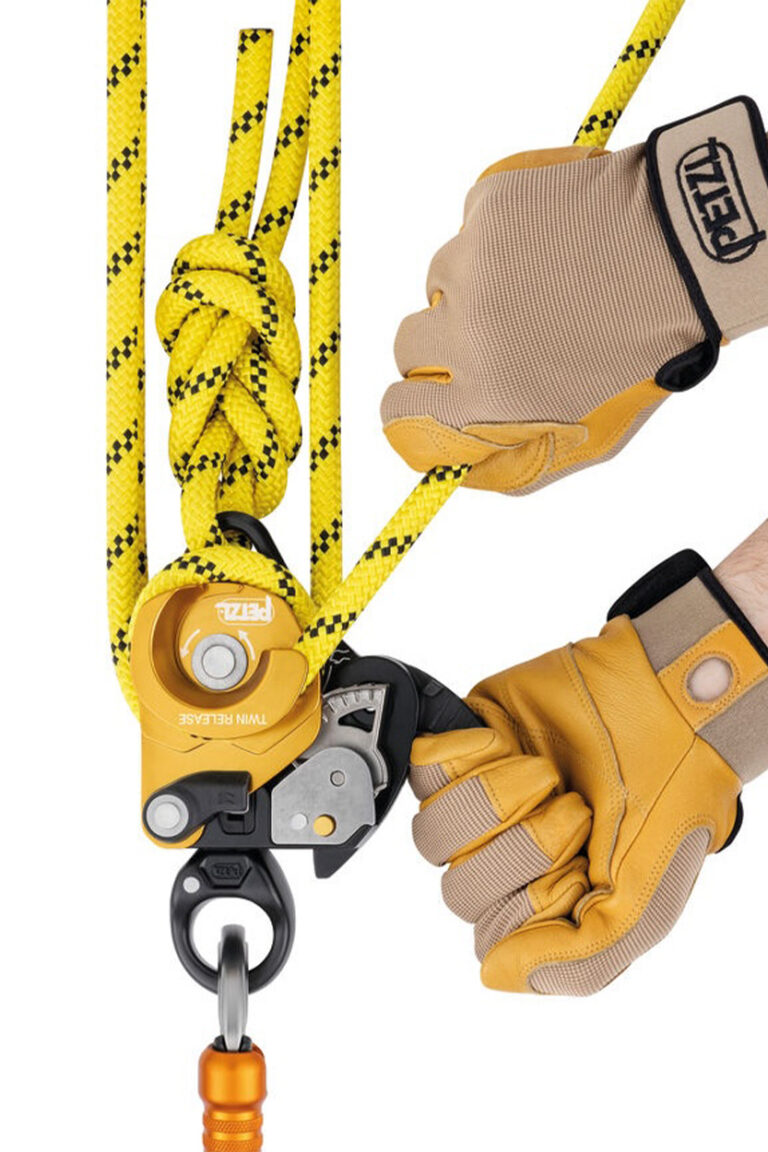 Petzl Twin Release Mechanical Advantage System - Trix Circus