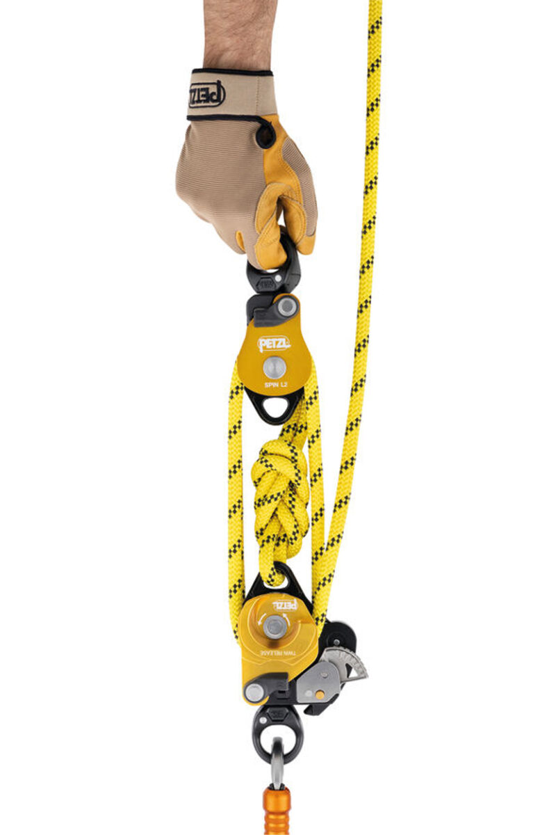 Petzl Twin Release Mechanical Advantage System - Trix Circus