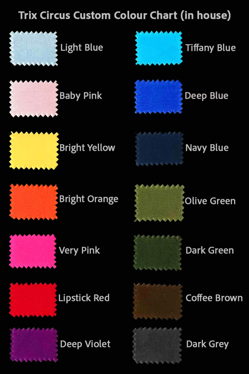 Custom Colour Dyeing Service - Aerial Rope - Trix Circus - Your Safety ...